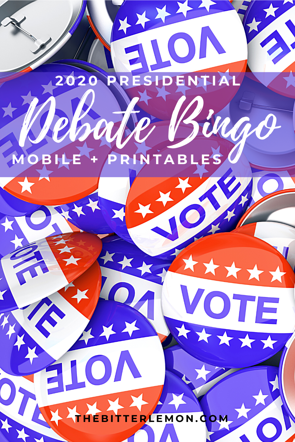2020 Presidential Debate BINGO! – The Bitter Lemon