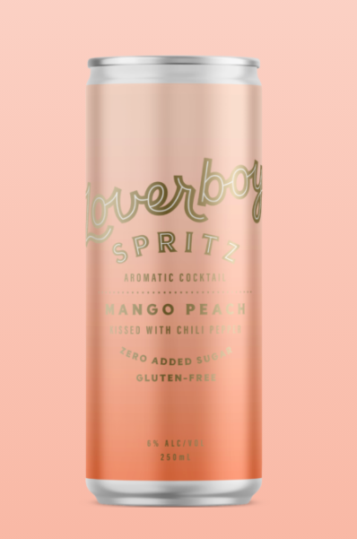 Currently drinking: Loverboy Spritz Mango Peach. – The Bitter Lemon