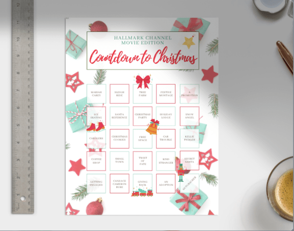 Countdown to christmas bingo! – The Bitter Lemon