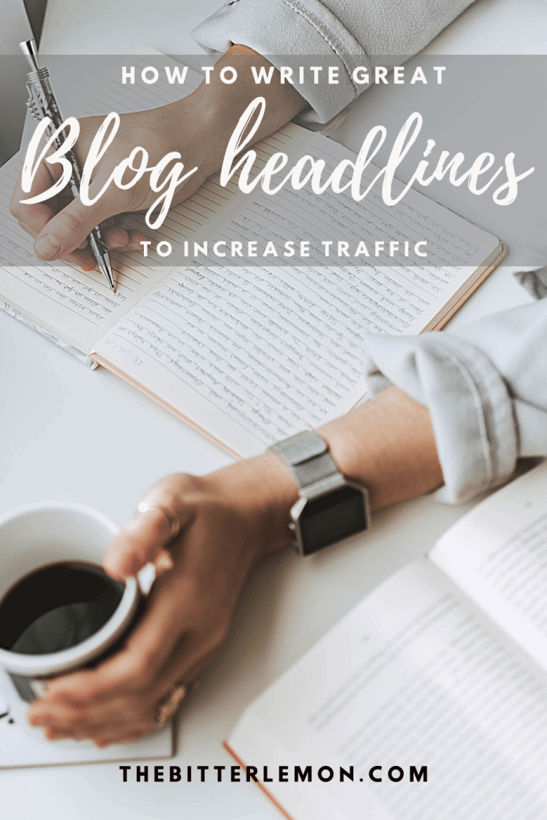 How to write great blog headlines. – The Bitter Lemon
