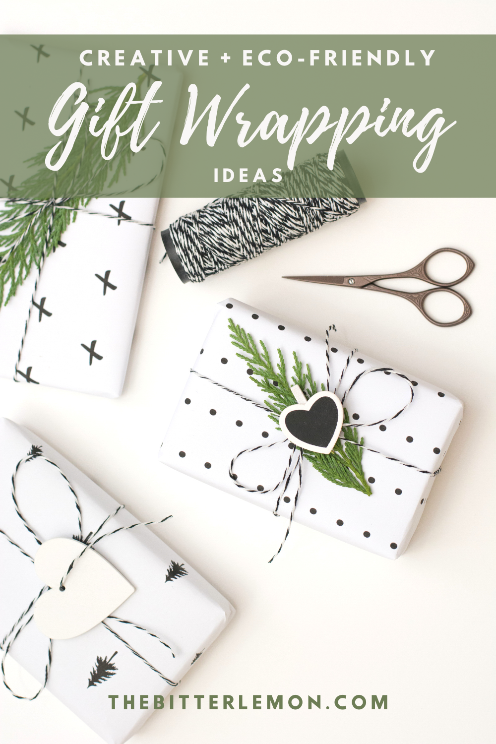 creative + eco-friendly gift wrap ideas. – The Bitter Lemon