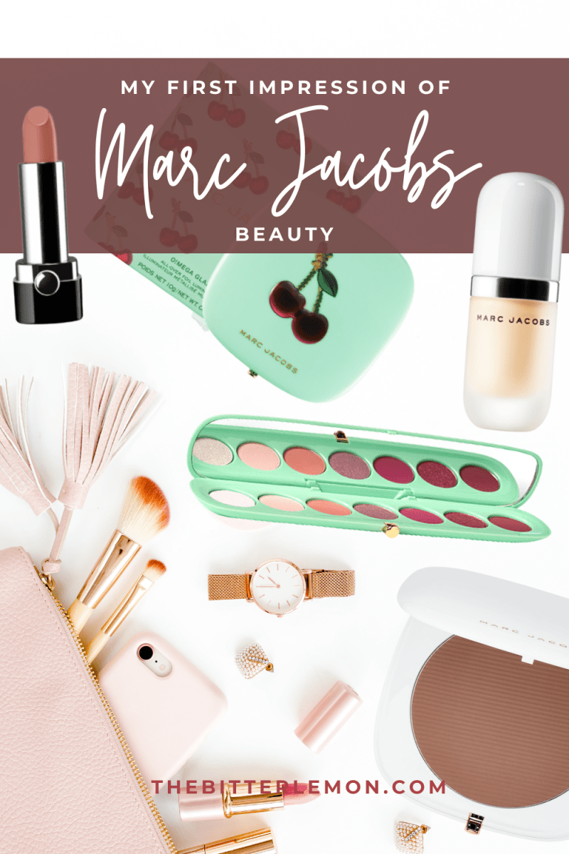 My First Impression of Marc Jacobs Beauty! – The Bitter Lemon