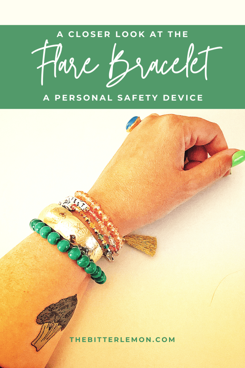 My Personal Flare Safety Bracelet. – The Bitter Lemon