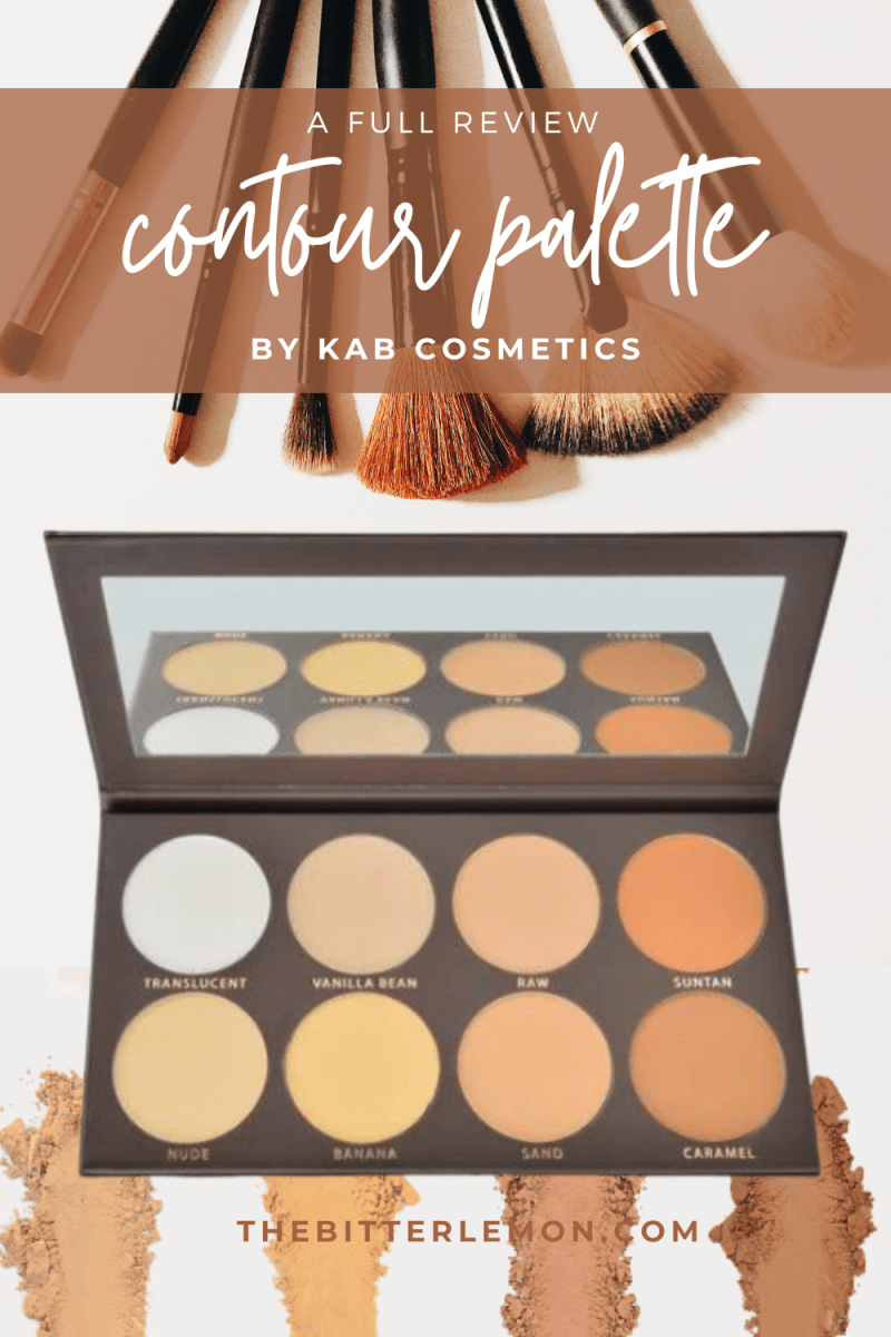 A Review: KAB Cosmetics Contour Palette. – The Bitter Lemon