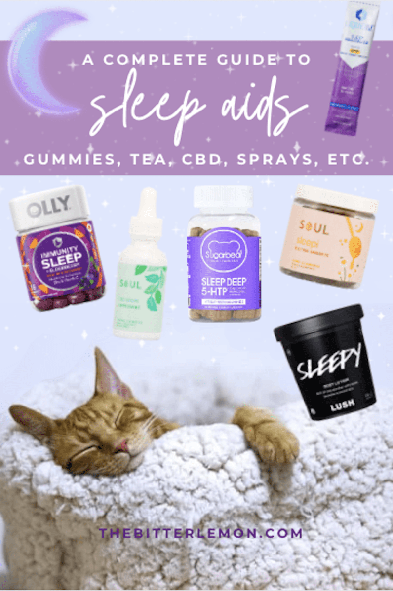 A Guide to Sleep Aids. – The Bitter Lemon