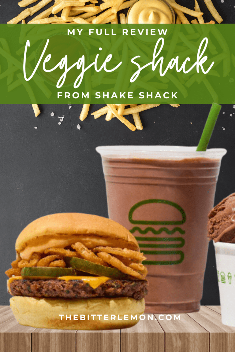 A Review: The Veggie Shack from Shake Shack! – The Bitter Lemon