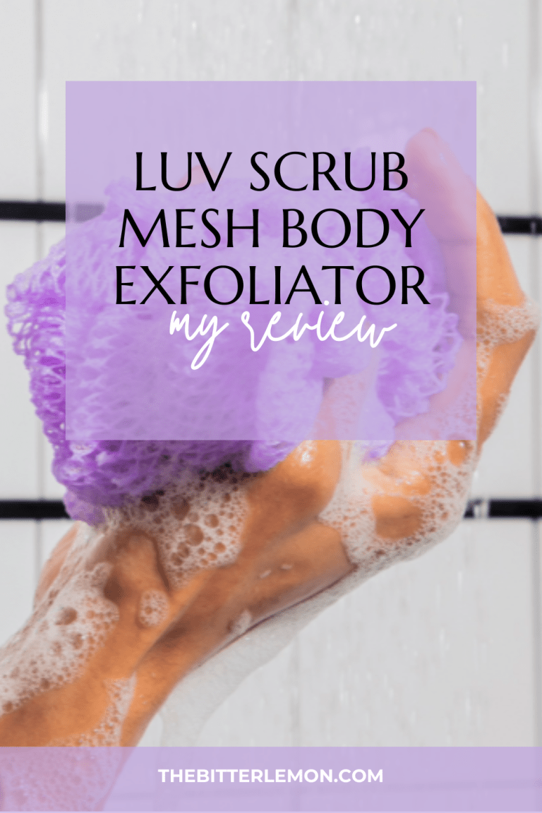 A Review: Luv Scrub Mesh Body Exfoliator. – The Bitter Lemon