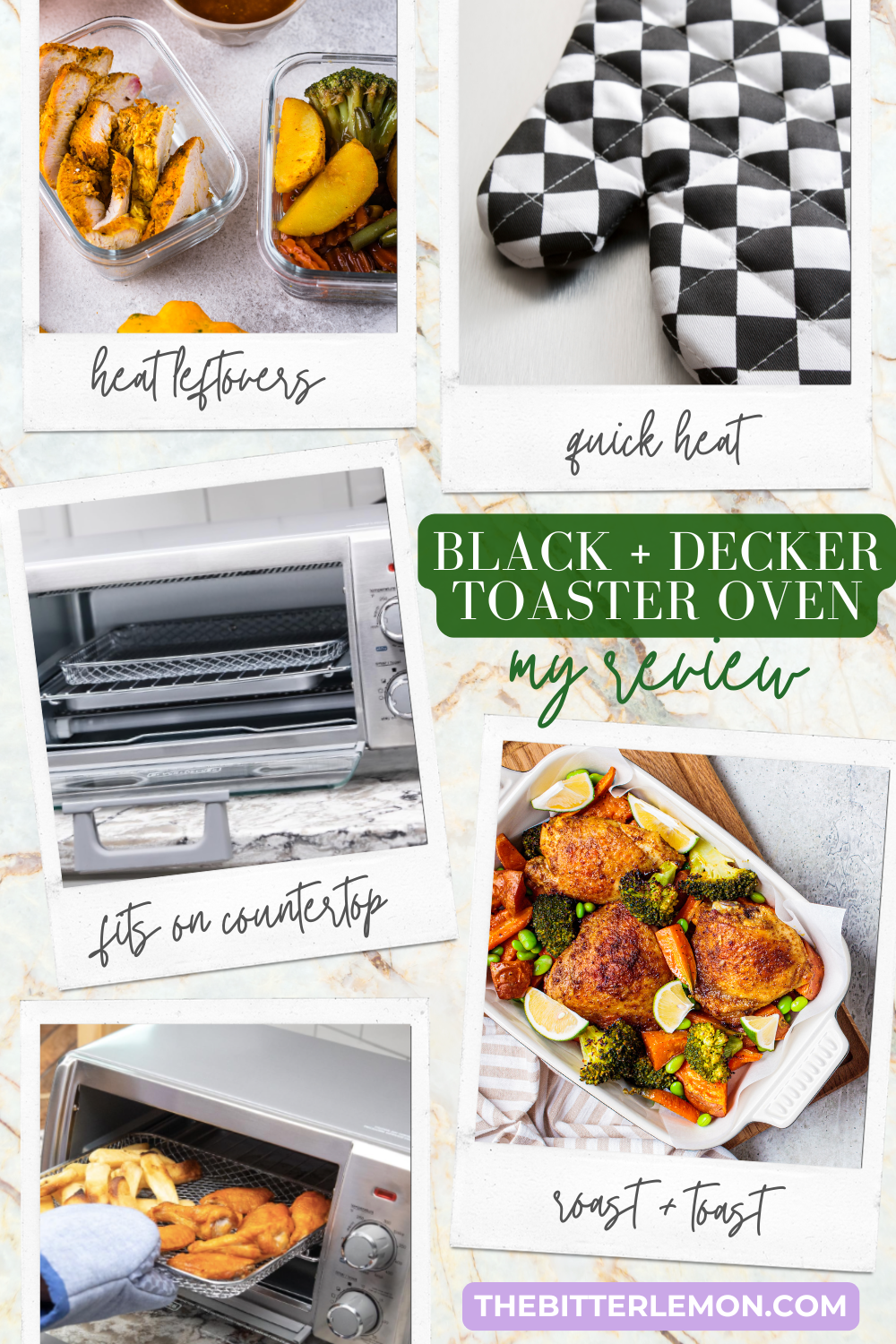 A Review: BLACK+DECKER 4-Slice Crisp ‘N Bake Air Fry Toaster Oven ...